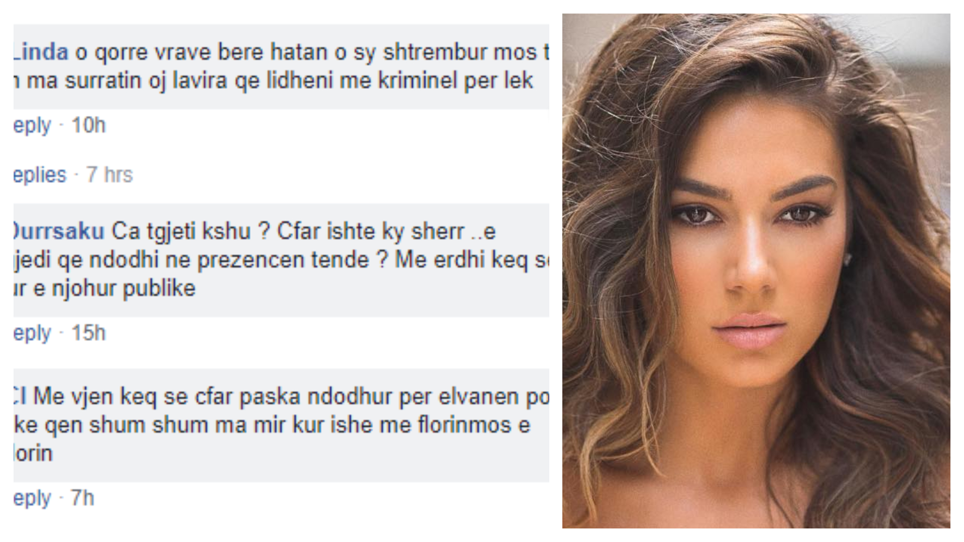 Nisin ofendimet dhe sharjet për Elvana Gjatën Nisin ofendimet dhe sharjet për Elvana Gjatën